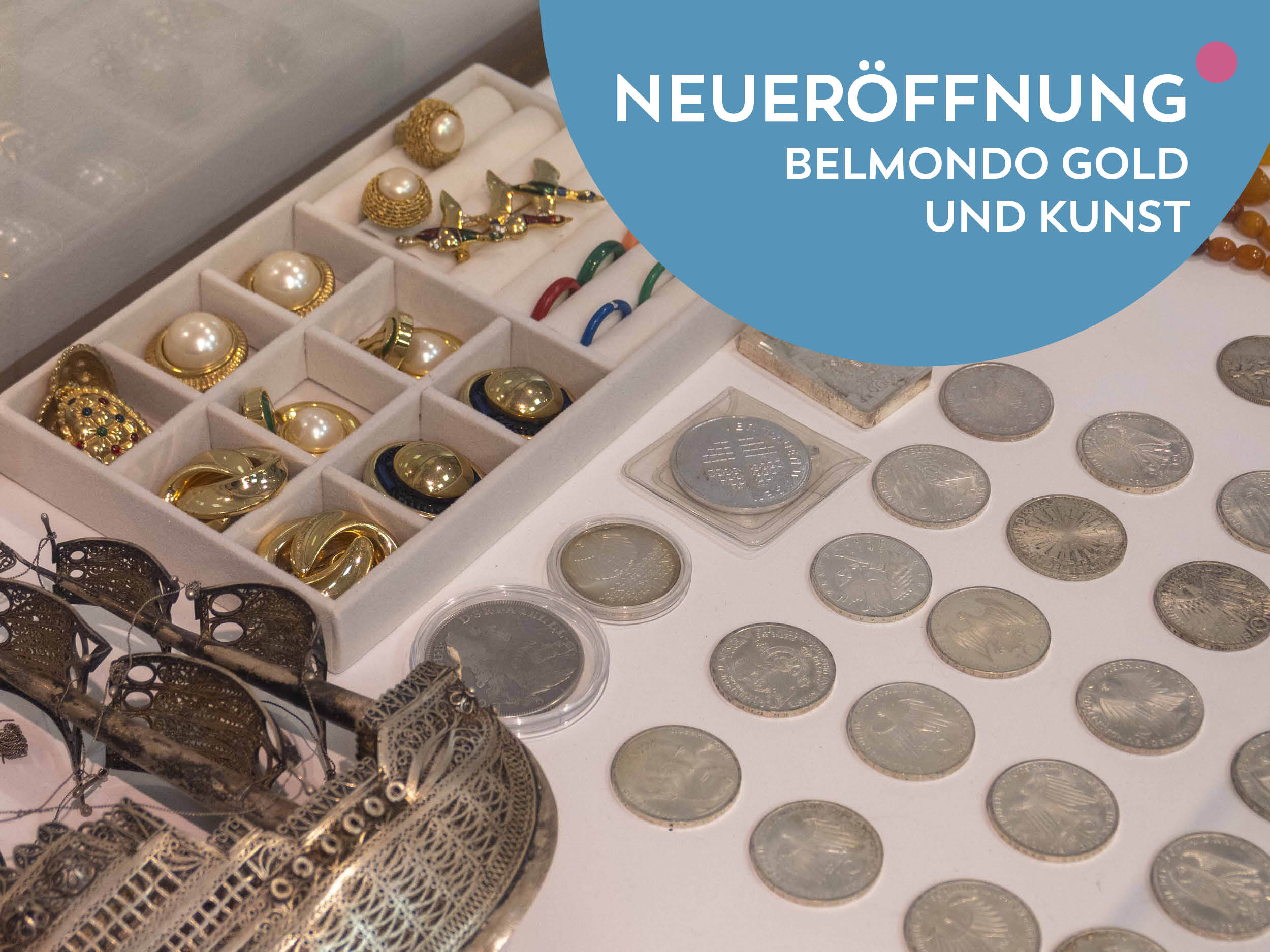 Neueröffnung: Belmondo Gold und Kunst im CCL Langenhagen
